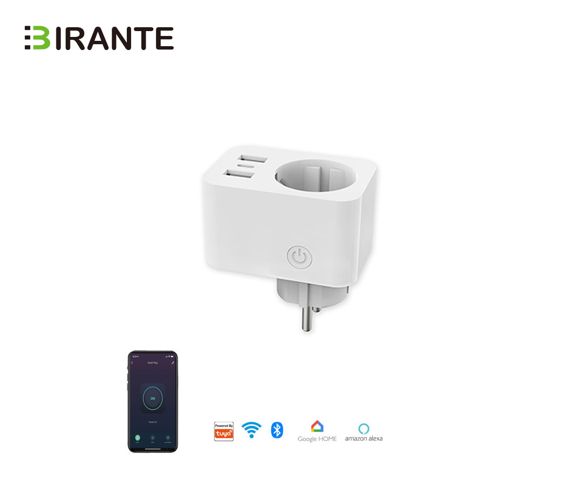 Smart Tuya power socket with USB - WELCOME TO BIRAT